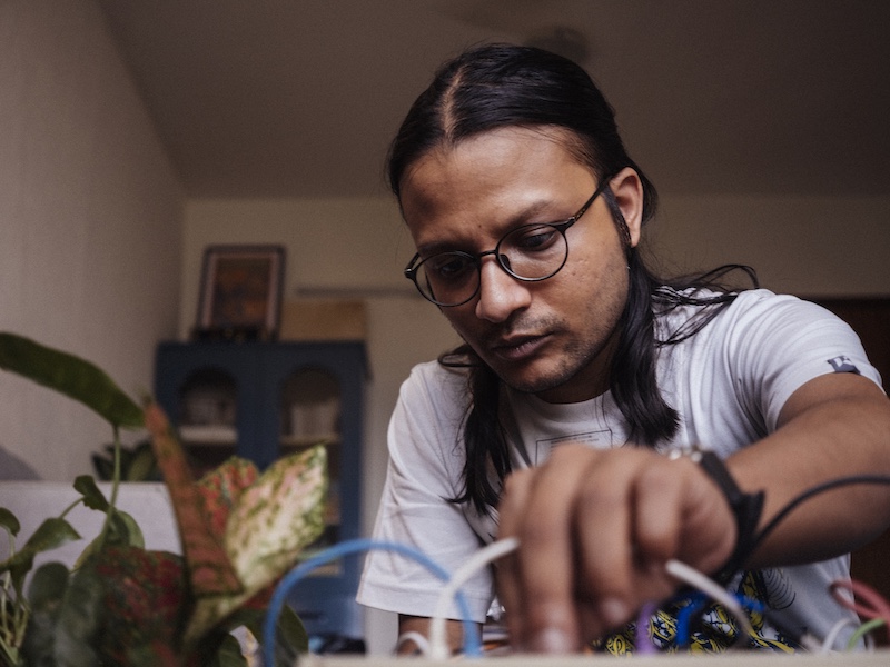 Sourya Sen Captures His Time Living Across Places With The Abstract ...